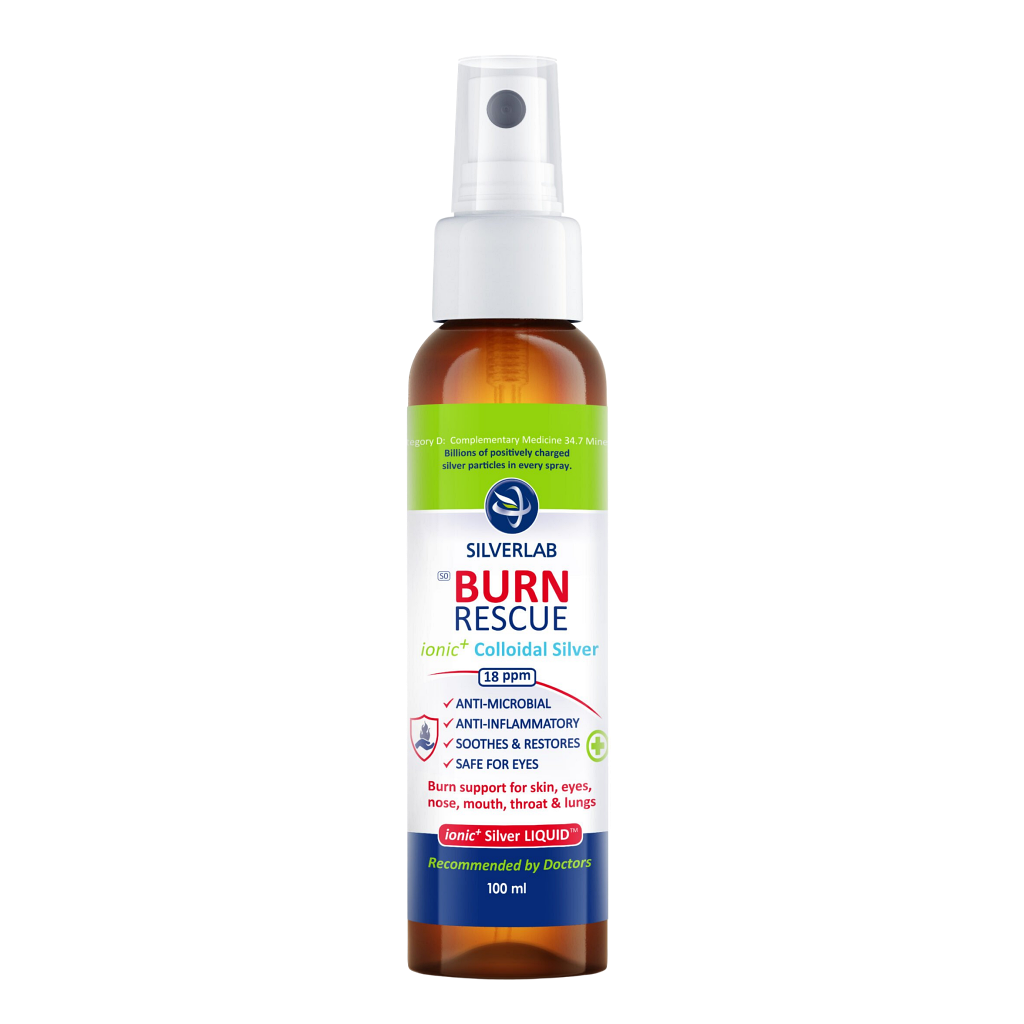 Silverlab Burn Rescue Spray - 100ml – Nutribrands